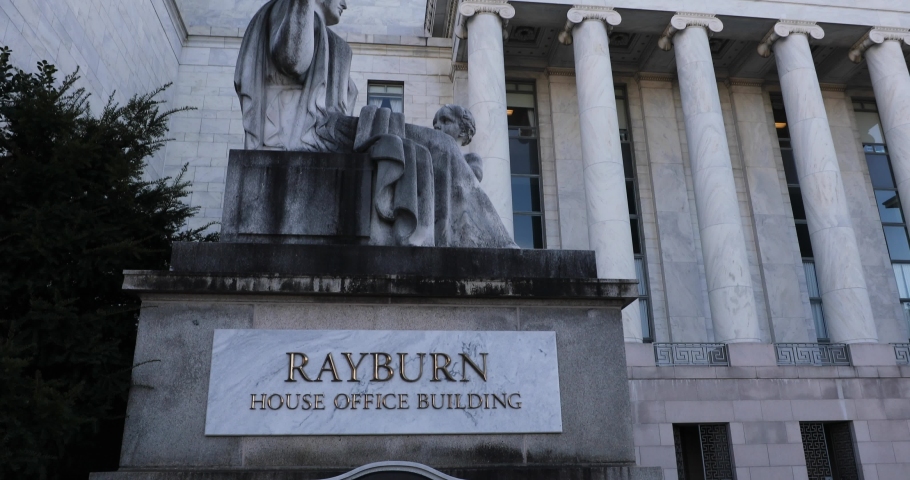 Rayburn house office building Stock Video Footage - 4K and HD Video ...