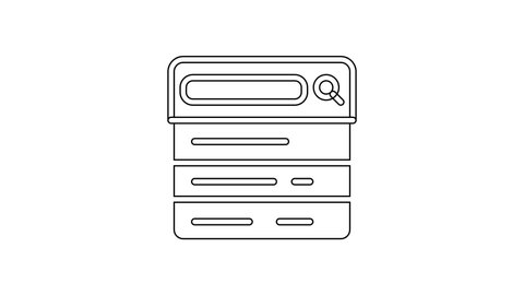 Vector Server Folder Icon Stock Vector (Royalty Free) 1325181659 ...