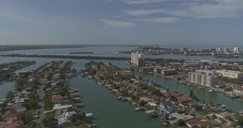 Drone Shot Ducks River Water Stock Footage Video (100% Royalty-free ...