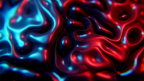 abstract liquid waves flowing motion background Stock Footage Video ...