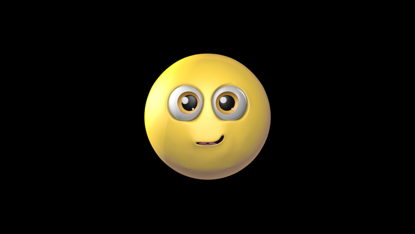 kissing face closed eyes 3d animated Stock Footage Video (100% Royalty ...