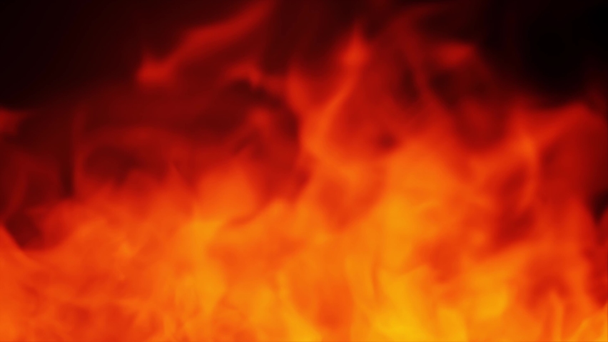 firewall flame energy hell fire burn Stock Footage Video (100% Royalty ...