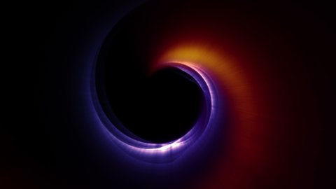 Magical Particles Ring Abstract Background Animation Stock Footage ...