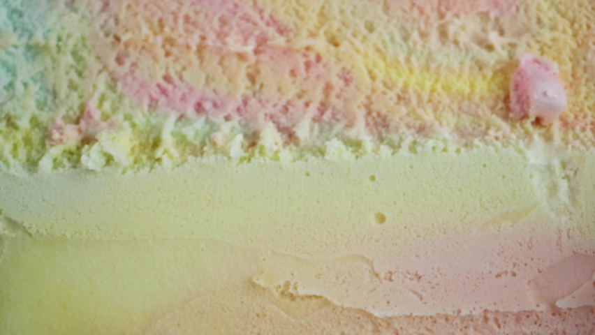 Ice Cream Cone Texture Stock Footage ~ Royalty Free Stock Videos | Pond5