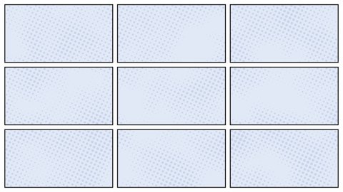 Comic Book Page Template Light Blue Stock Footage Video (100% Royalty ...