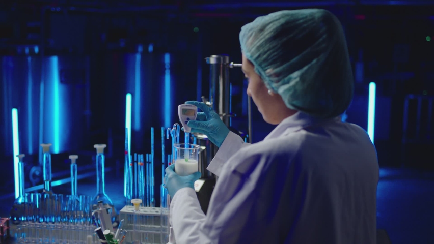 Milk quality testing Stock Video Footage - 4K and HD Video Clips ...