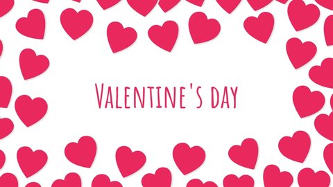 Happy Saint Valentines Day Vector Illustration Stock Vector (Royalty ...