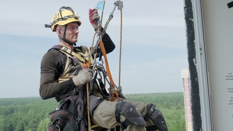 Rope access Stock Video Footage - 4K and HD Video Clips | Shutterstock