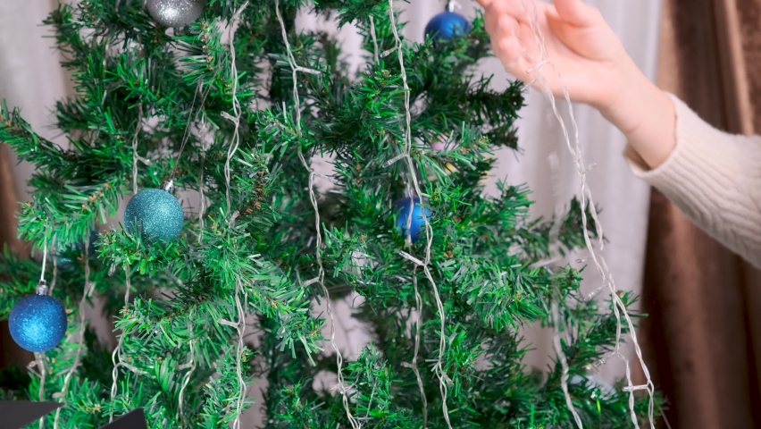 Christmas tree removal Stock Video Footage - 4K and HD Video Clips ...