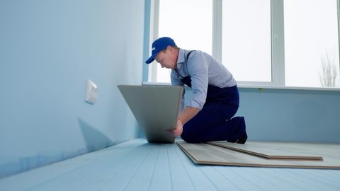 Diy Repair Professional Man Work Suit Stock Footage Video (100% Royalty ...
