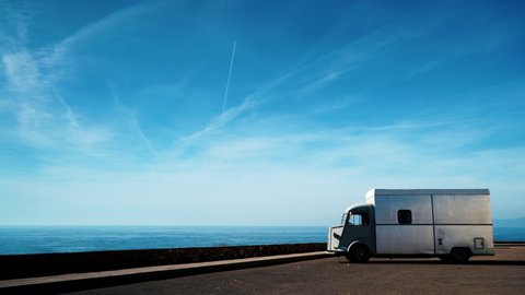 Truck Highway Sunset Transportation Background Stock Photo 163311605 | Shutterstock