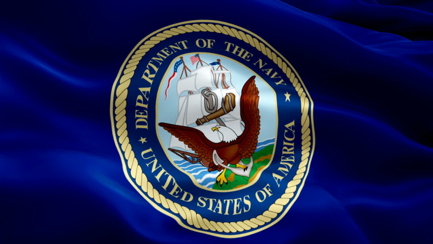 united states department navy usn waving Stock Footage Video (100% ...