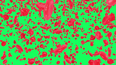 throw rotten tomatoes 3d animation green Stock Footage Video (100% ...