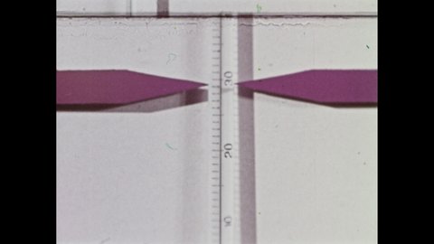 1950s Read Indicators Appear 80 Degrees Stock Footage Video (100% ...