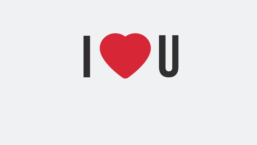 Love U Logo Stock Video Footage - 4K and HD Video Clips | Shutterstock