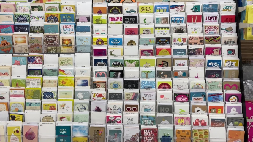 Hallmark Card Stock Video Footage - 4K and HD Video Clips | Shutterstock