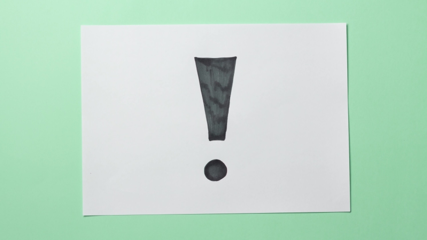 crumpled paper ball stop motion animated Stock Footage Video (100% ...