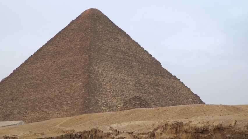 pyramid menkaure smallest three main pyramids Stock Footage Video (100% ...