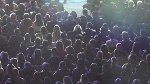 Big Crowd People Dancing On Music Stock Footage Video (100% Royalty ...