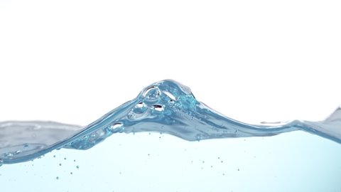 water filling screen 3d animation alpha Stock Footage Video (100% ...