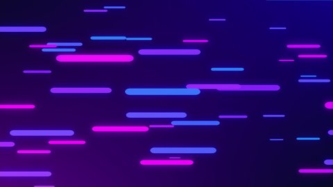 Seamless Loop 2d Animation Glowing Horizontal Stock Footage Video (100% ...