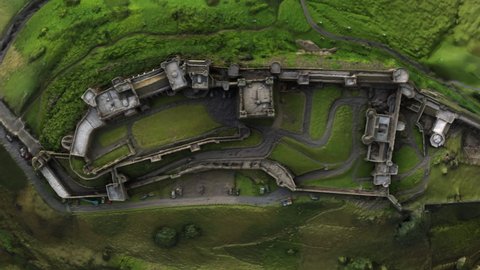 Bamburgh Castle Rotation 3d Model Animation Stock Footage Video (100% ...