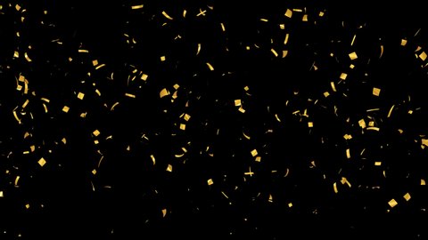 falling colorful confetti particles quicktime alpha Stock Footage Video (100% Royalty-free ...