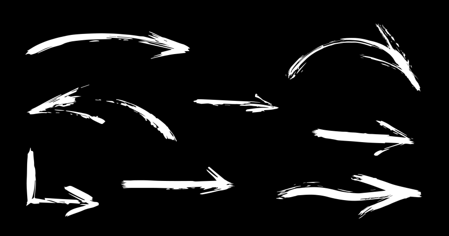 Curved arrow distressed Stock Video Footage - 4K and HD Video Clips ...