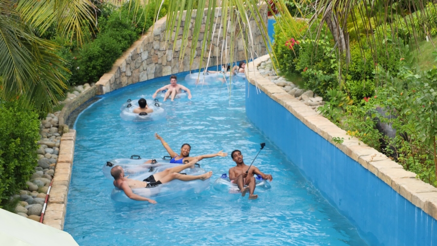 Lazy river water park Stock Video Footage - 4K and HD Video Clips ...