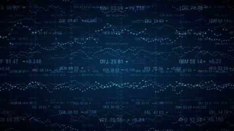 digital binary code background loop - Stock Footage Video (100% Royalty ...