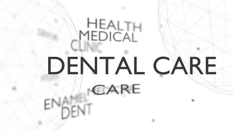 Teeth Dentist Info Text Graphics Concept Stock Footage Video (100% ...