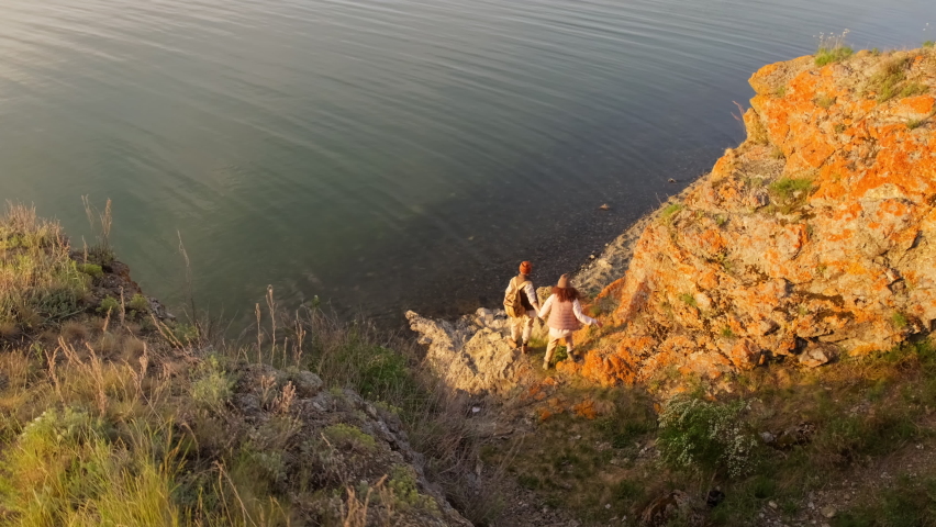 high angle extreme long shot active Stock Footage Video (100% Royalty ...