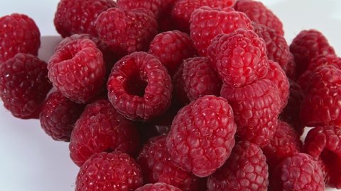 Collection Berries Different Shapes Nine Raspberry Stock Photo ...