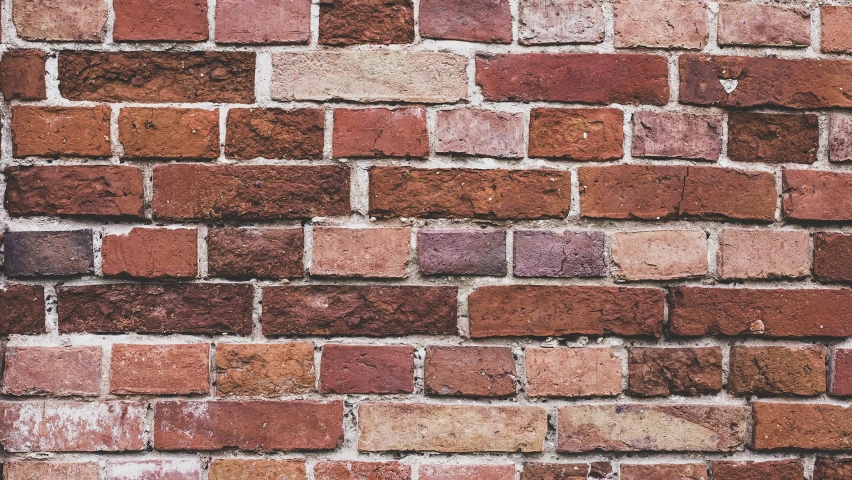 battered brickwork wall slipping - video Stock Footage Video (100% ...