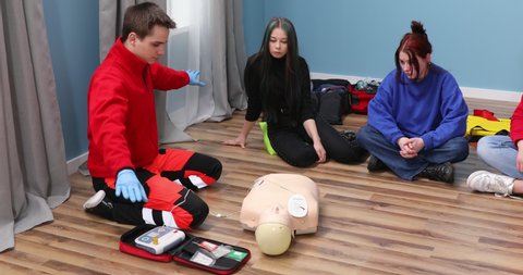 Cpr on girl Stock Video Footage - 4K and HD Video Clips | Shutterstock