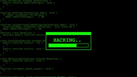 animation entering password on computer screen Stock Footage Video (100 ...