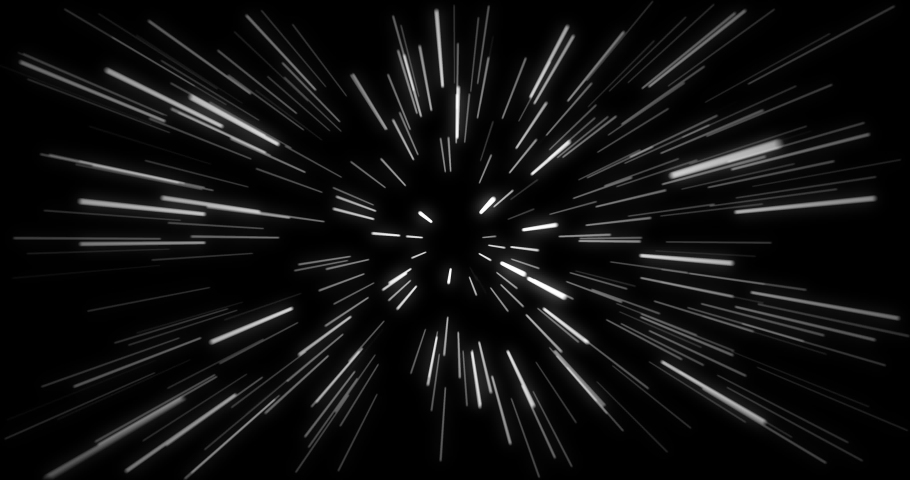 4k abstract warp hyperspace motion white Stock Footage Video (100% ...