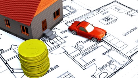 3d animation showing home construction process Stock Footage Video (100 ...