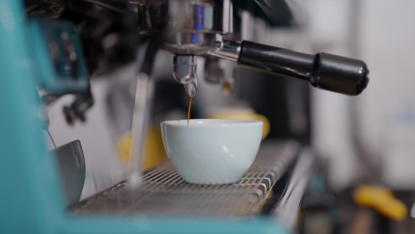 Coffee Machine Side View Stock Video Footage - 4K and HD Video Clips ...