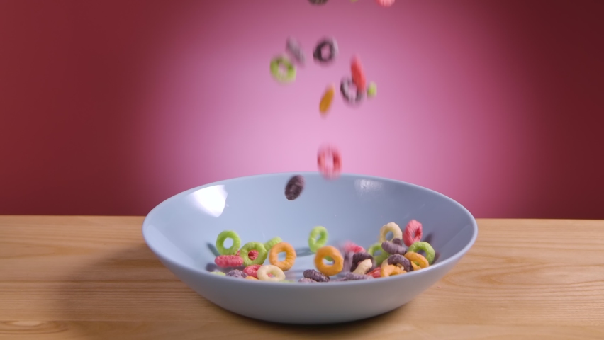 Circle cereal Stock Video Footage - 4K and HD Video Clips | Shutterstock