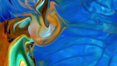 Abstract Infinite Color Loops Explosions Hypnotizing Stock Footage ...