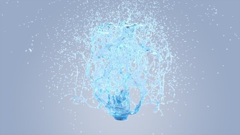 splashed water high resolution element slow Stock Footage Video (100% ...