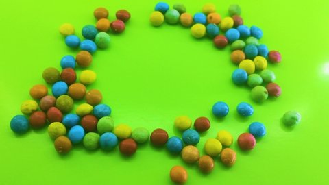 Vector Cartoon Round Frame Tangled Wire Stock Vector (Royalty Free ...