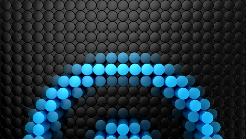 360 vr loading screen looping glowing Stock Footage Video (100% Royalty ...