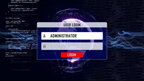 Alert Alpha Matte Animation Background Loop Stock Footage Video (100% ...
