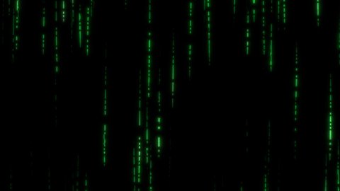 Matrix On Black Background Stock Footage Video (100% Royalty-free ...
