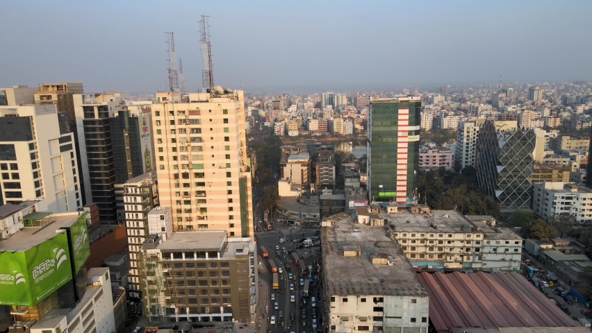 gulshan dhaka bangladesh - february 26 Stock Footage Video (100% ...