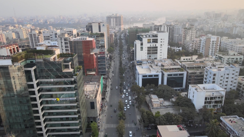gulshan dhaka bangladesh - february 26 Stock Footage Video (100% ...
