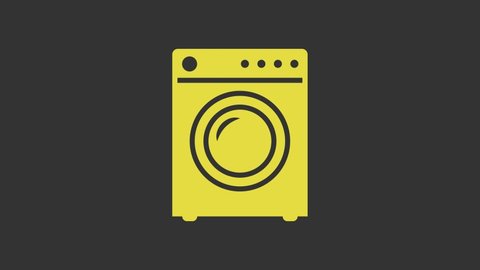 Washing Machine Drum Rotation Animation Stock Footage Video (100% ...