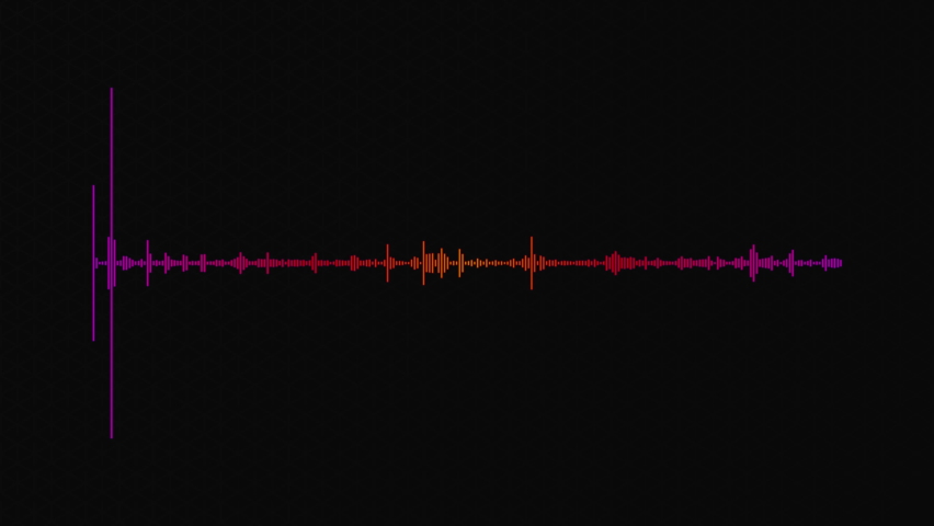 4k Audio Equalizer Background Music Control Stock Footage Video (100% ...